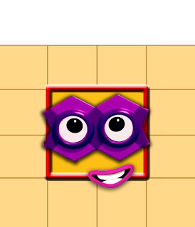 Numberblocks Printable Stickers 21 to 30 for Count and Click Blocks