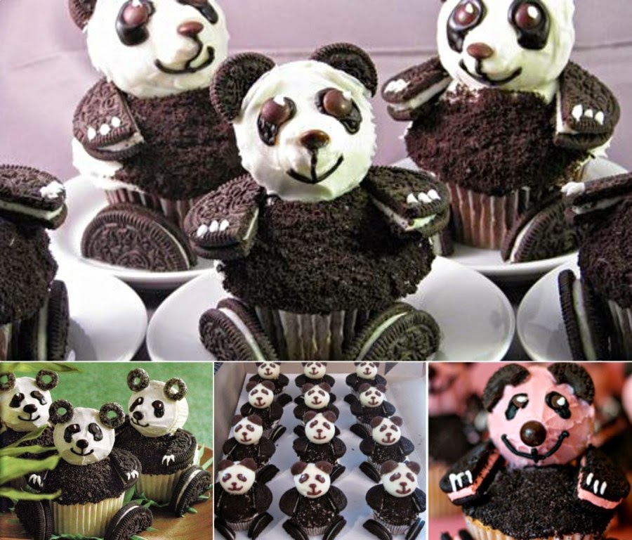 Ideas & Products: Panda Cupcakes