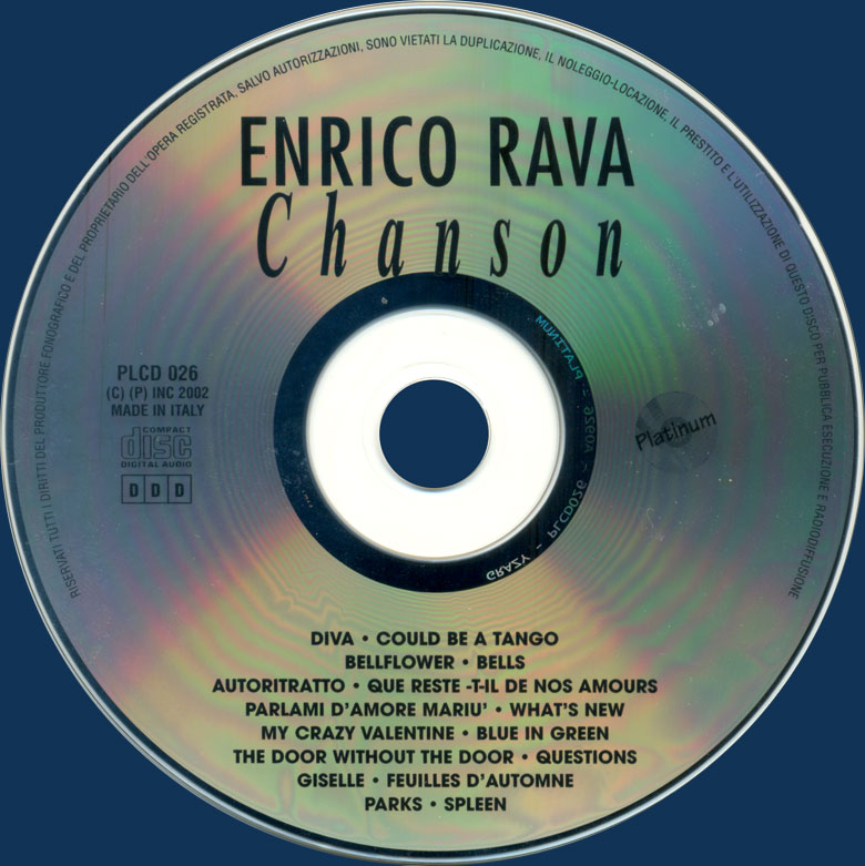 Jazz from Italy: Enrico Rava _ Chanson _ 1994