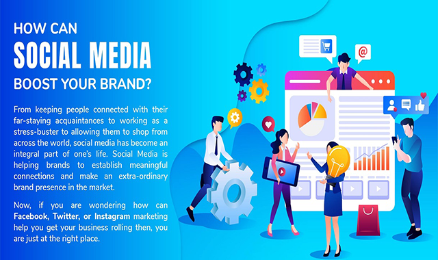How Can Social Media Boost Your Brand? #infographic - Visualistan