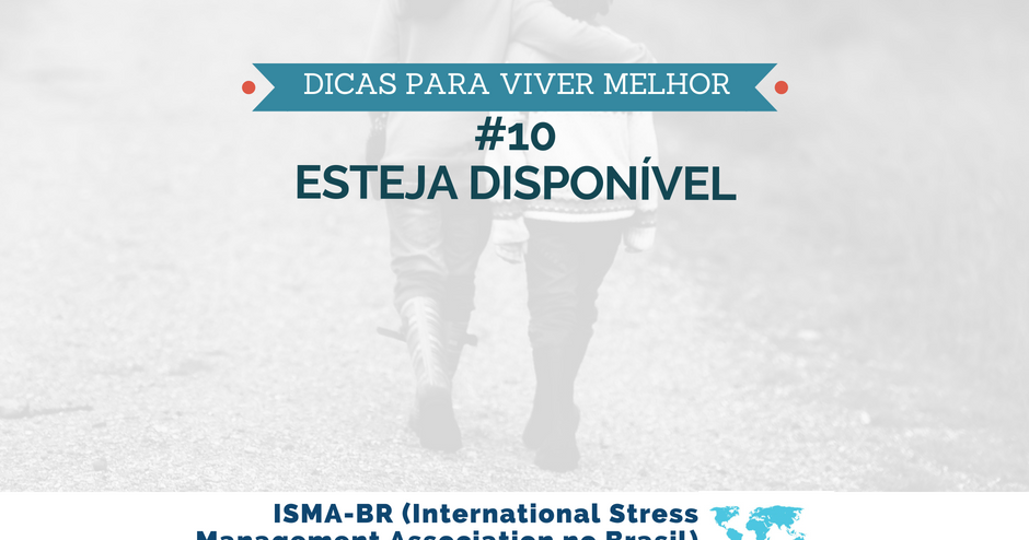 ISMA-BR: Dica para viver melhor #10