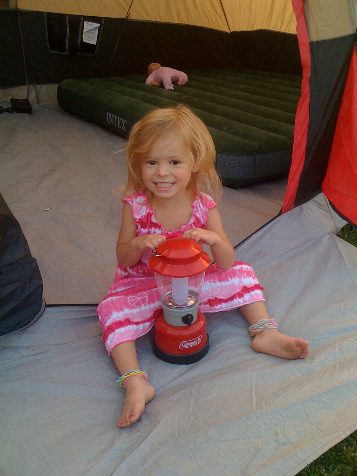 Our Little Family: Backyard Camping Trip