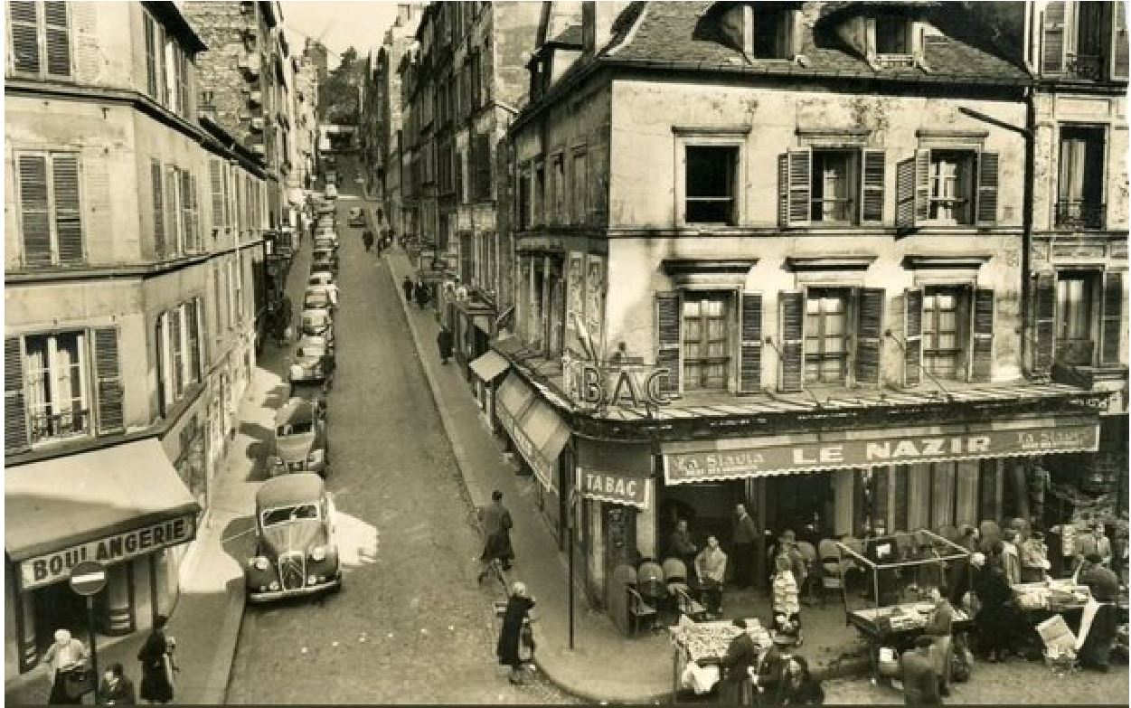Paris-bise-art : Rue Lepic - rue des abbesses