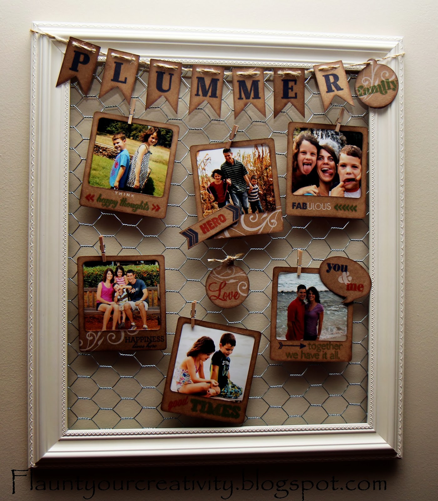 Flaunt Your Creativity: December Workshop - Designed Decor Frame