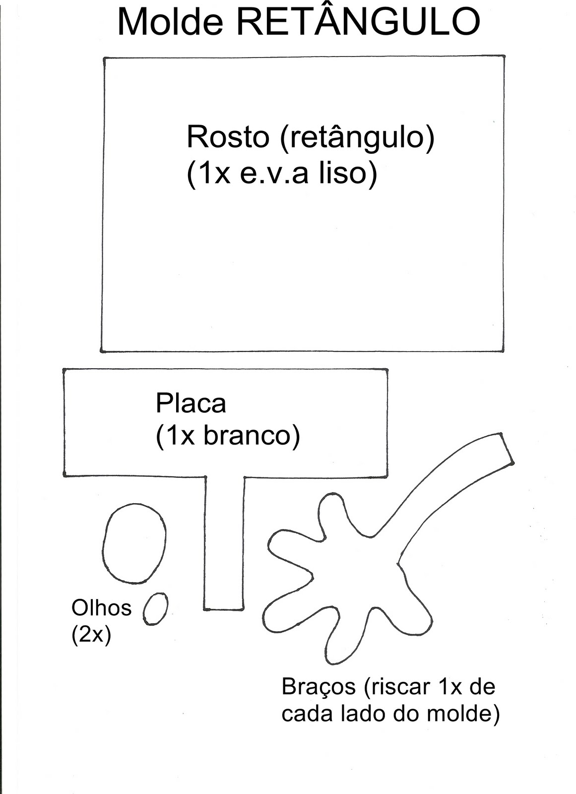 Helô Art's: Moldes Formas Geométricas