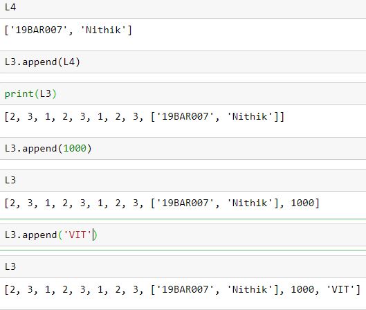 Python for Beginners : List_Part_3
