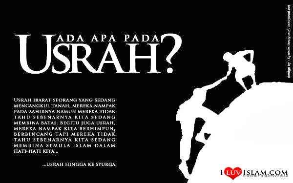PERSATUAN MAHASISWA HADHARI PUNCAK PERDANA: Apa itu Usrah?