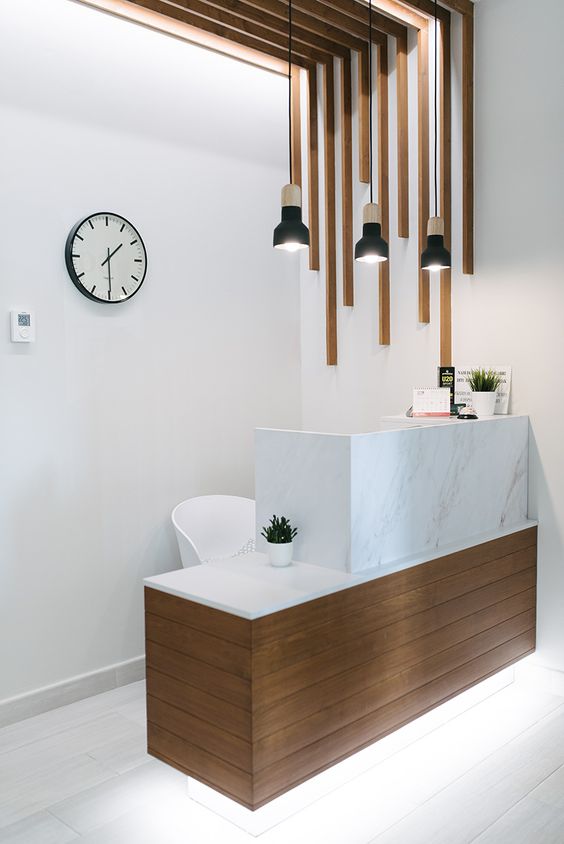 Different ideas for using wooden planks in interior design