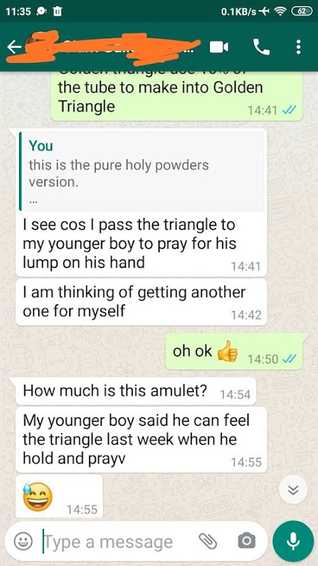 Superb Destiny Triangle Amulet - Source Of Positive Energy