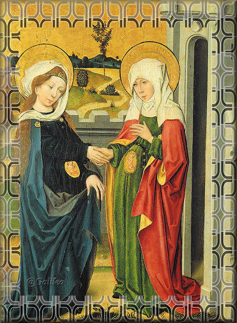 ® Colección de Gifs ®: IMÁGENES DE SANTA ISABEL Y LA VIRGEN MARÍA