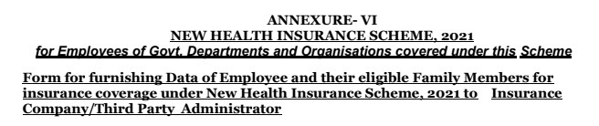 NHIS- 2021 Printable Form for New Card Apply- ( All Departments) - TAMNEWS