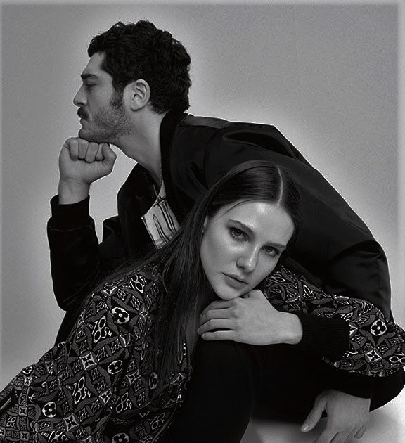 The poses of Maraşlı stars Burak Deniz and Alina Boz made Didem Soydan ...
