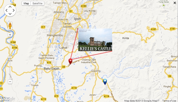 Berkongsi Cerita: Kellie's Castle, Batu Gajah, Perak