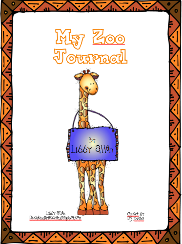 First Grade Dual: Zoo Journal
