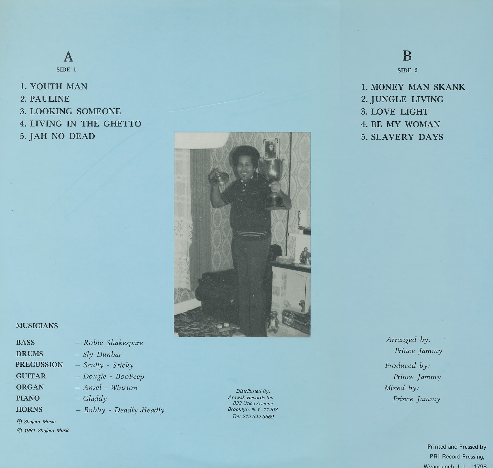 Blackman's Foundation: Echo Minott - Noel Phillips - 1980 - Youth Man ...