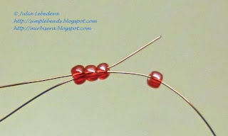 Beading for the very beginners: Raspberry