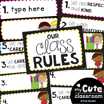 Establishing Classroom Rules for Kindergarten | From the Pond