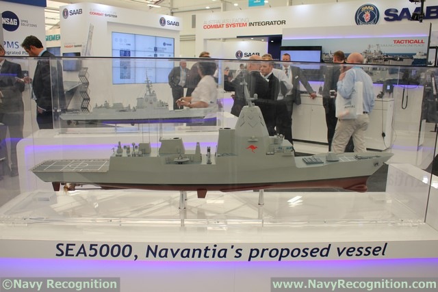 DEFENSE STUDIES: Navantia Pitches F-5000 Design for Future Frigates Bid