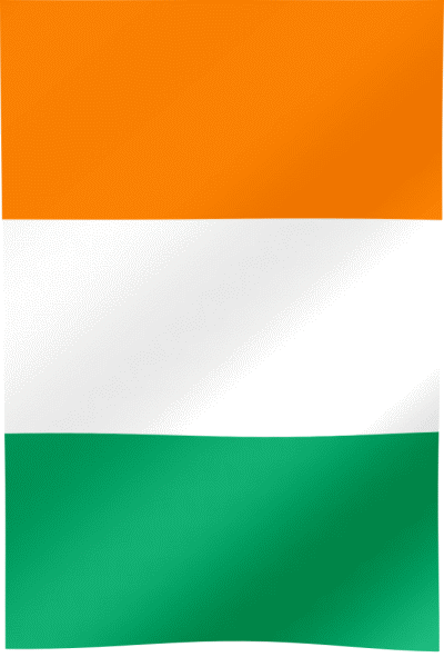 Ivory Coast Flag GIF (Drapeau Côte d'Ivoire) - All Waving Flags