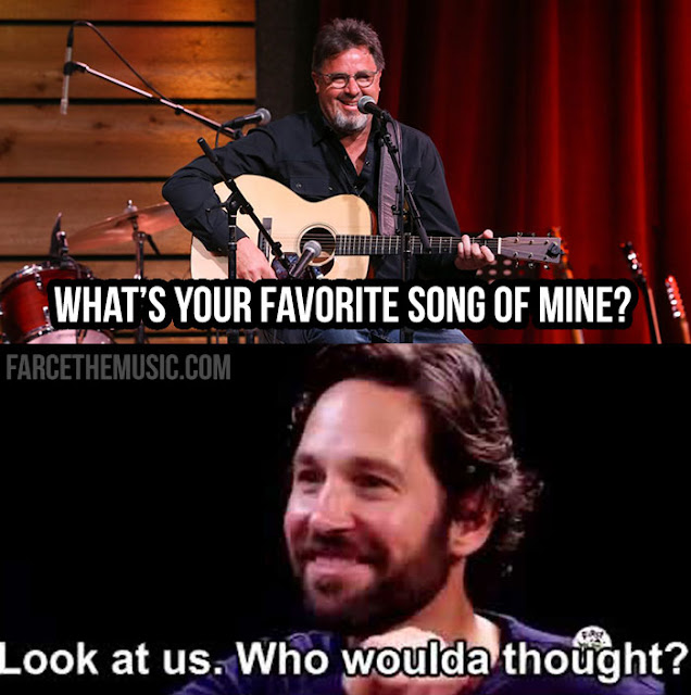 Farce the Music: More Monday Morning Memes: Steve Earle, Vince Gill