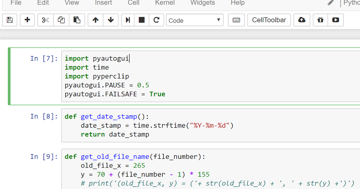 Python入門 Use Python With Pyautogui To Name A New File Automatically