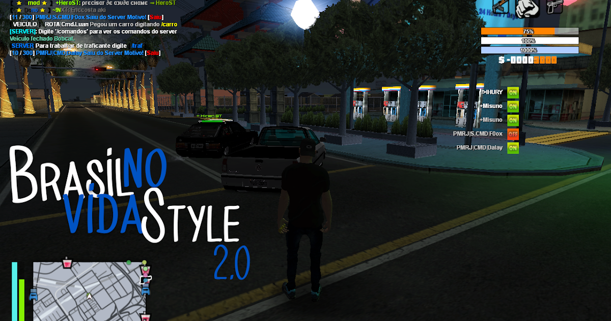 MELHOR SERVIDOR MTA 2016-2017 (Brasil Vida No Style 2.0) ~ Mods Mta G3 ...