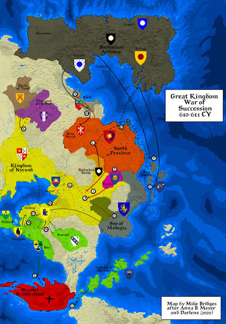 Greyhawkery: 2E Greyhawk Wars: Great Kingdom War of Succession