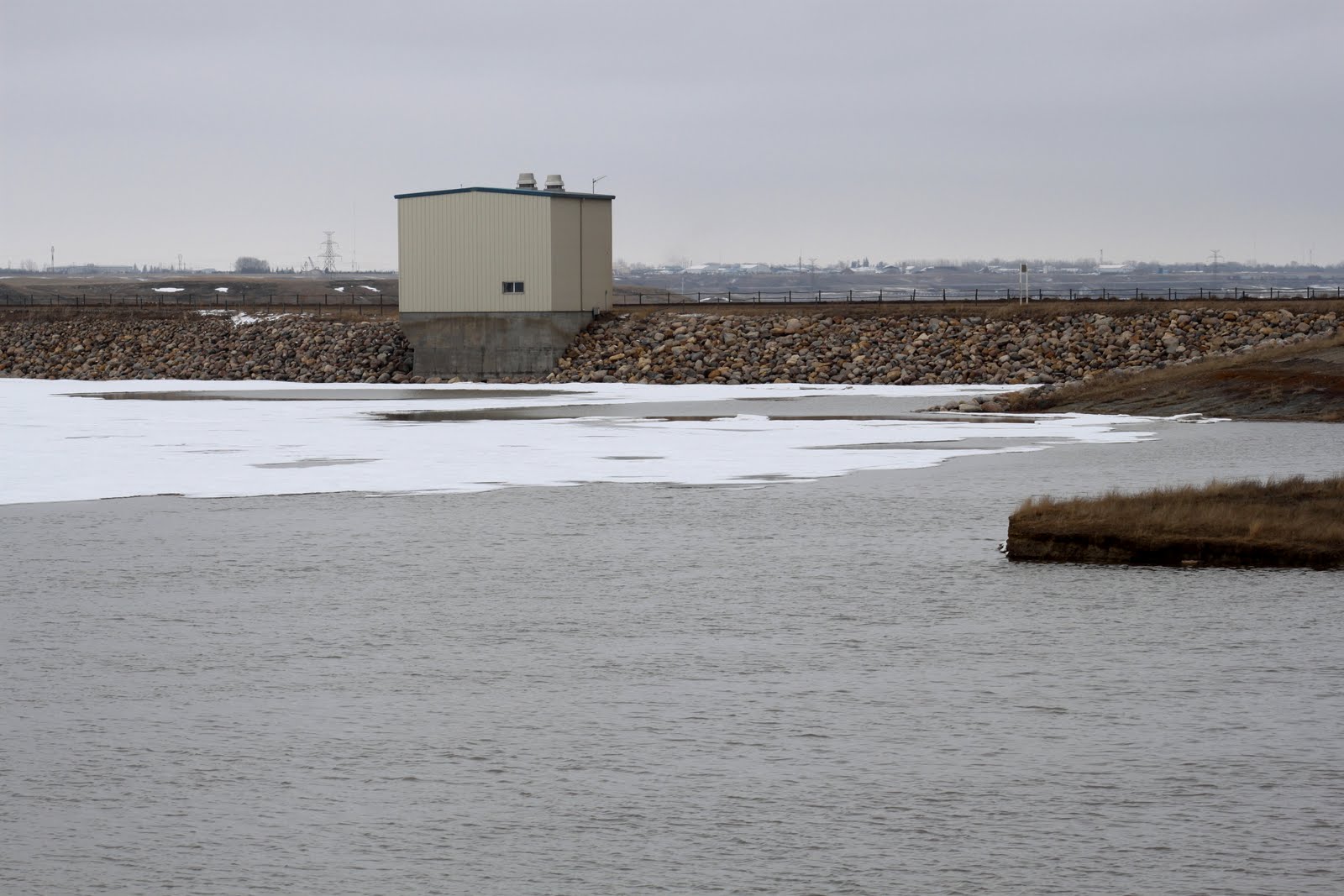 Still Life With Birder: Rafferty Dam
