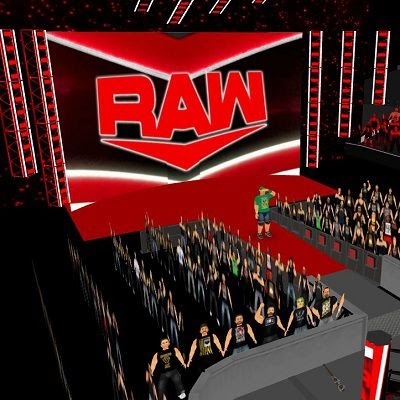 RAW 2021 Crowd Return Arena - WR3D Garage