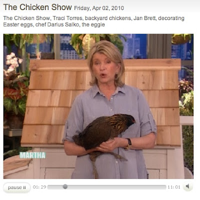 Sarasota CLUCK: Martha Stewart: Godmother of backyard chicken resurgence?