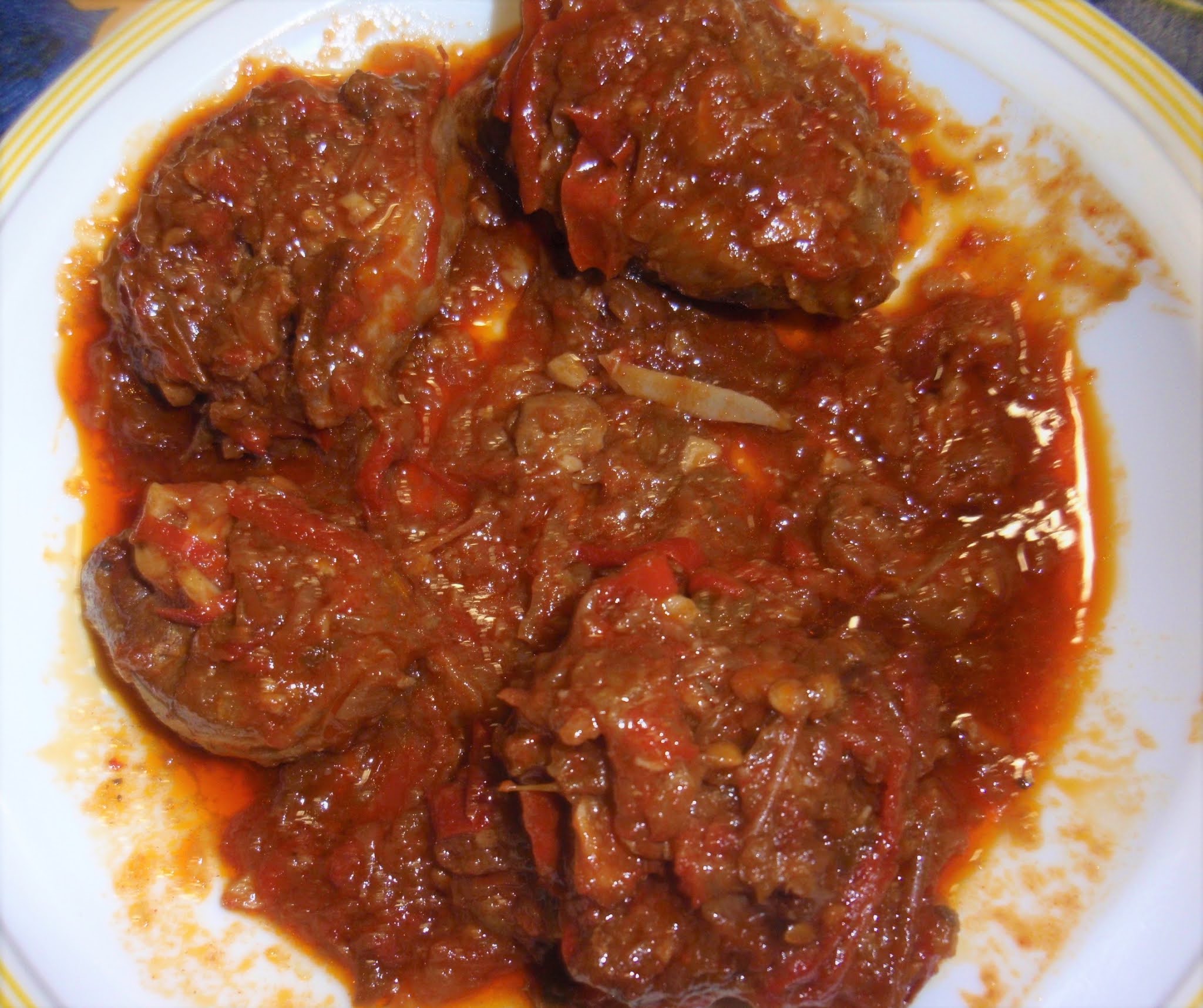 COCINA PARA CHUPARSE LOS DEDOS: CHILINDRÓN DE CORDERO