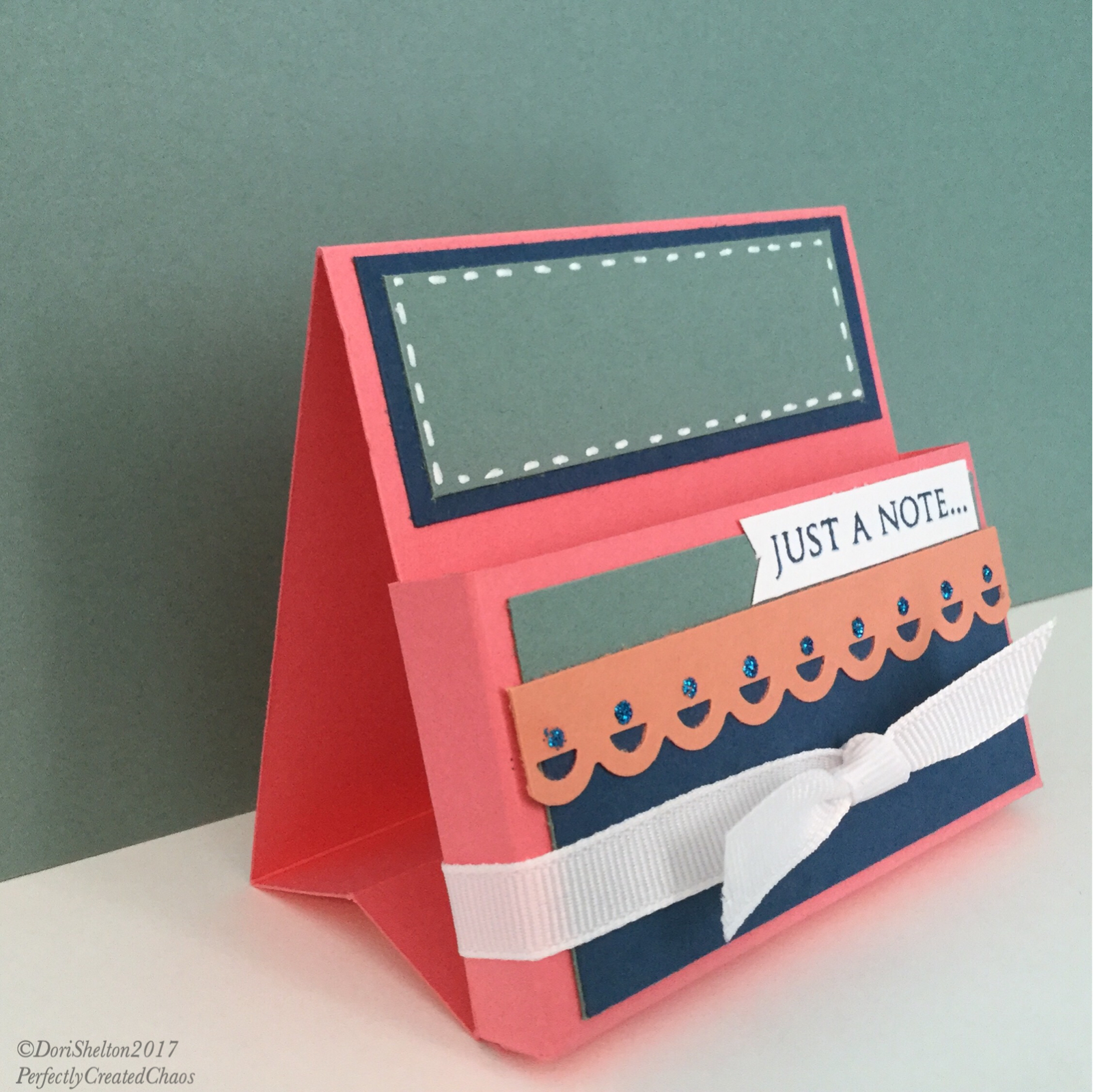 Perfectly Created Chaos!: Stand Up Post it Note Holder