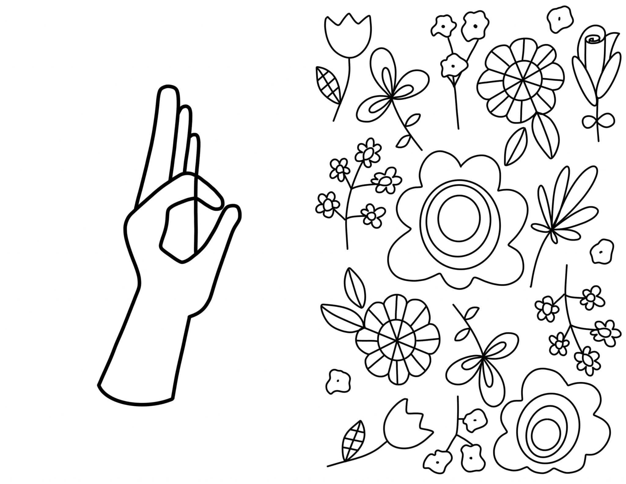 Asl Coloring Pages ~ Coloring Pages