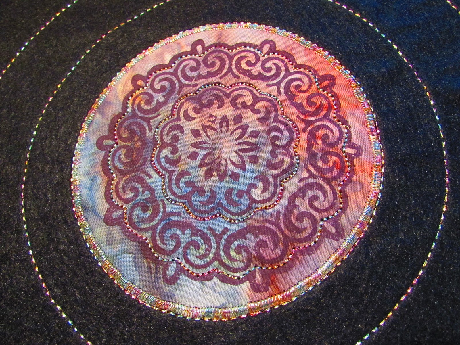 Textile Butterfly: Mandala...mandala......mandala...