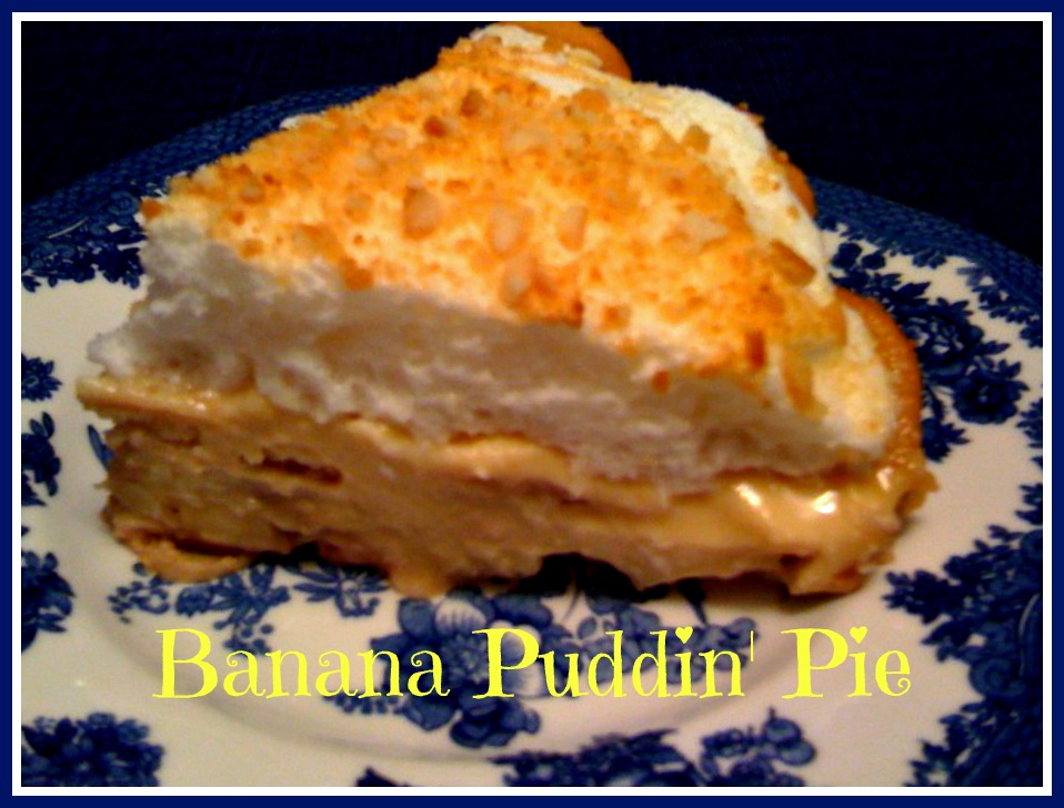 Sweet Tea and Cornbread: Banana Puddin' Pie!