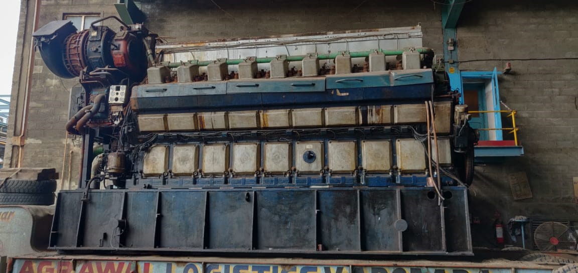 WARTSILA DIESEL GENERATOR ENGINE 18V32 - 7500 KVA