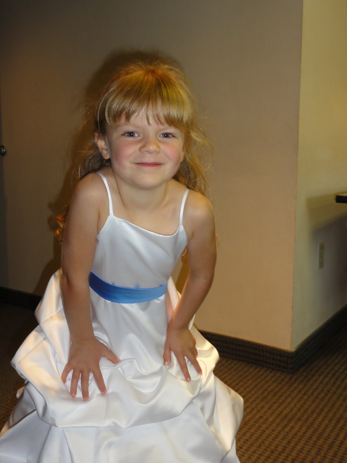 WI Stampf Family Blog: My Little Flower Girl