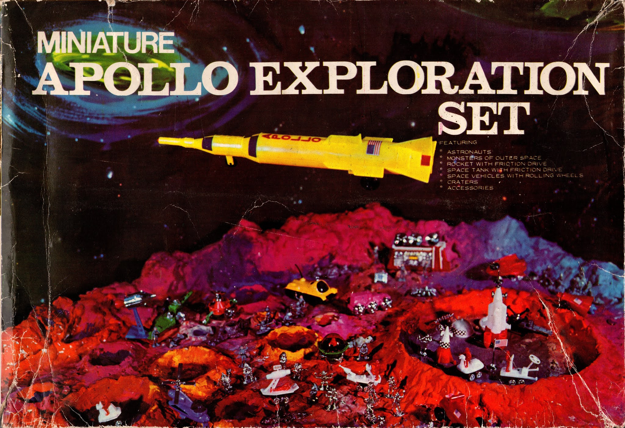 Toys and Stuff: Montgomery Wards Miniature Apollo Exploration set - Pt 1