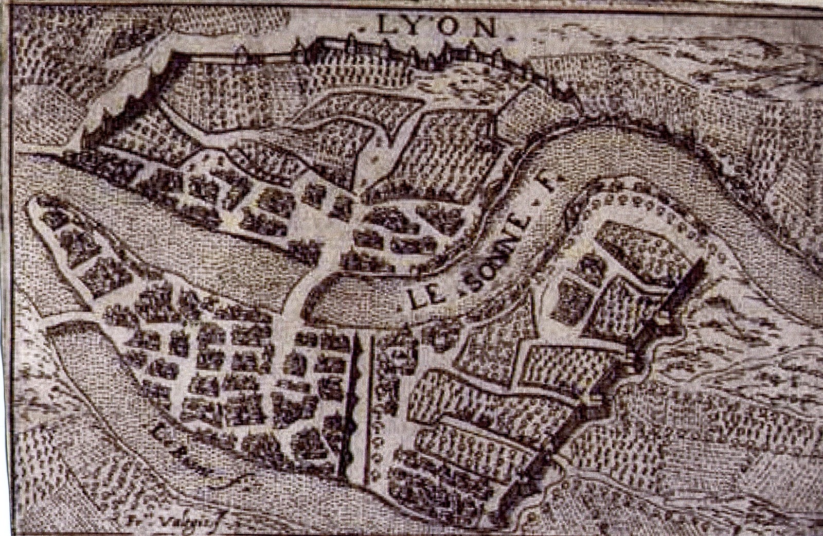 Illustralyon - aquarelles de Lyon par georges guillot: Lyon Moyen Age ...