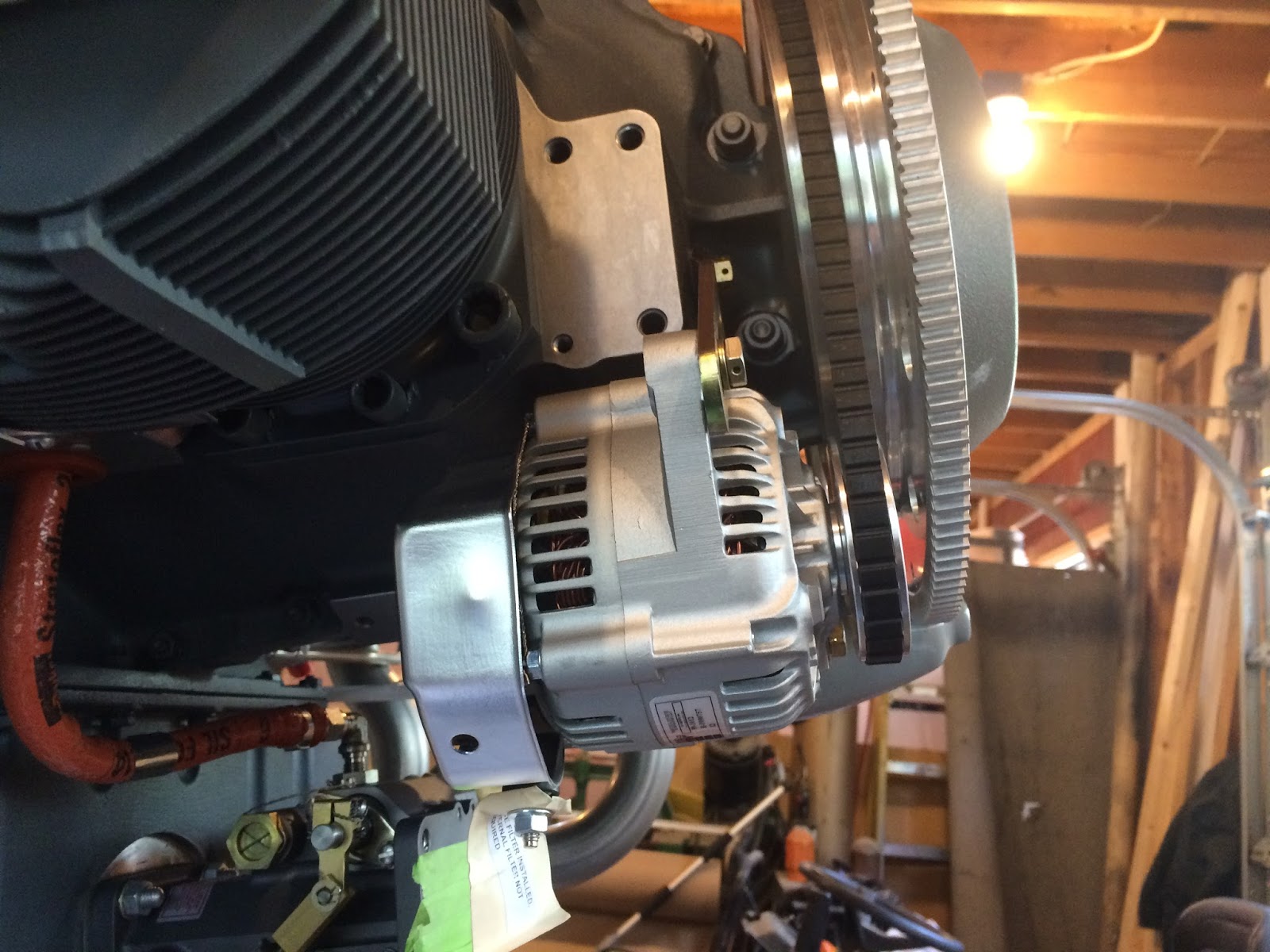 Gordon's RV14 Build: Firewall forward kit