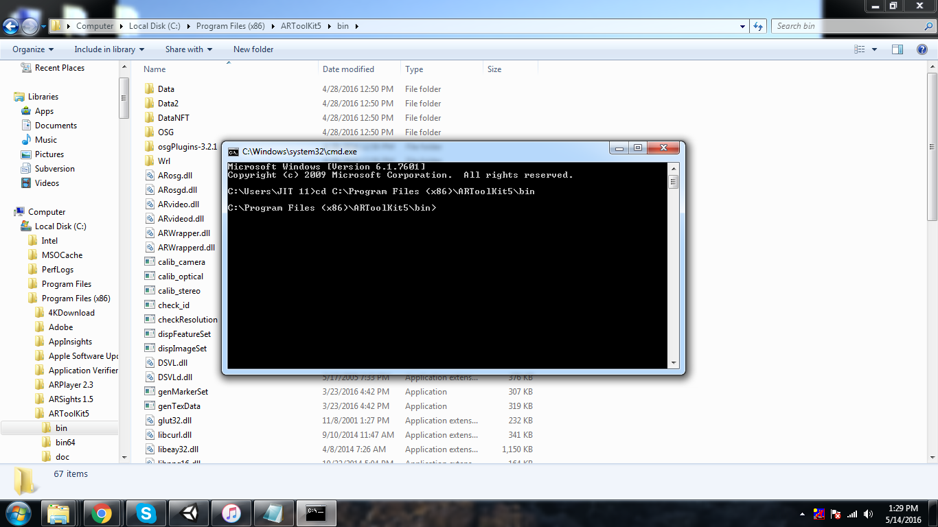 Augmented Reality In Unity3D engine with ARToolKit: Augmented Reality ...