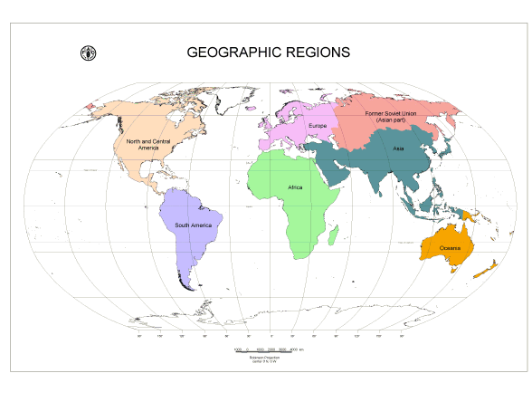 REGIONES DEL MUNDO: REGIONES DEL MUNDO