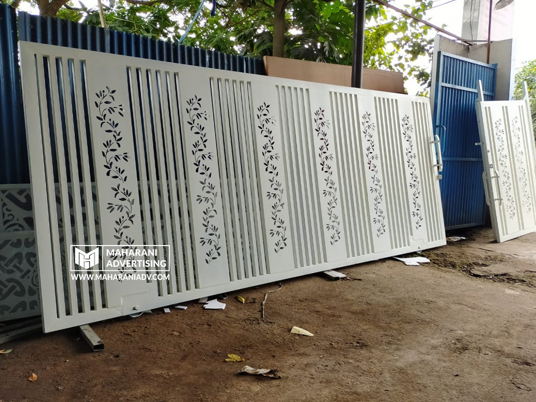 Pemasangan ACP (Aluminium Composite Panel) - Pagar - Kanopi