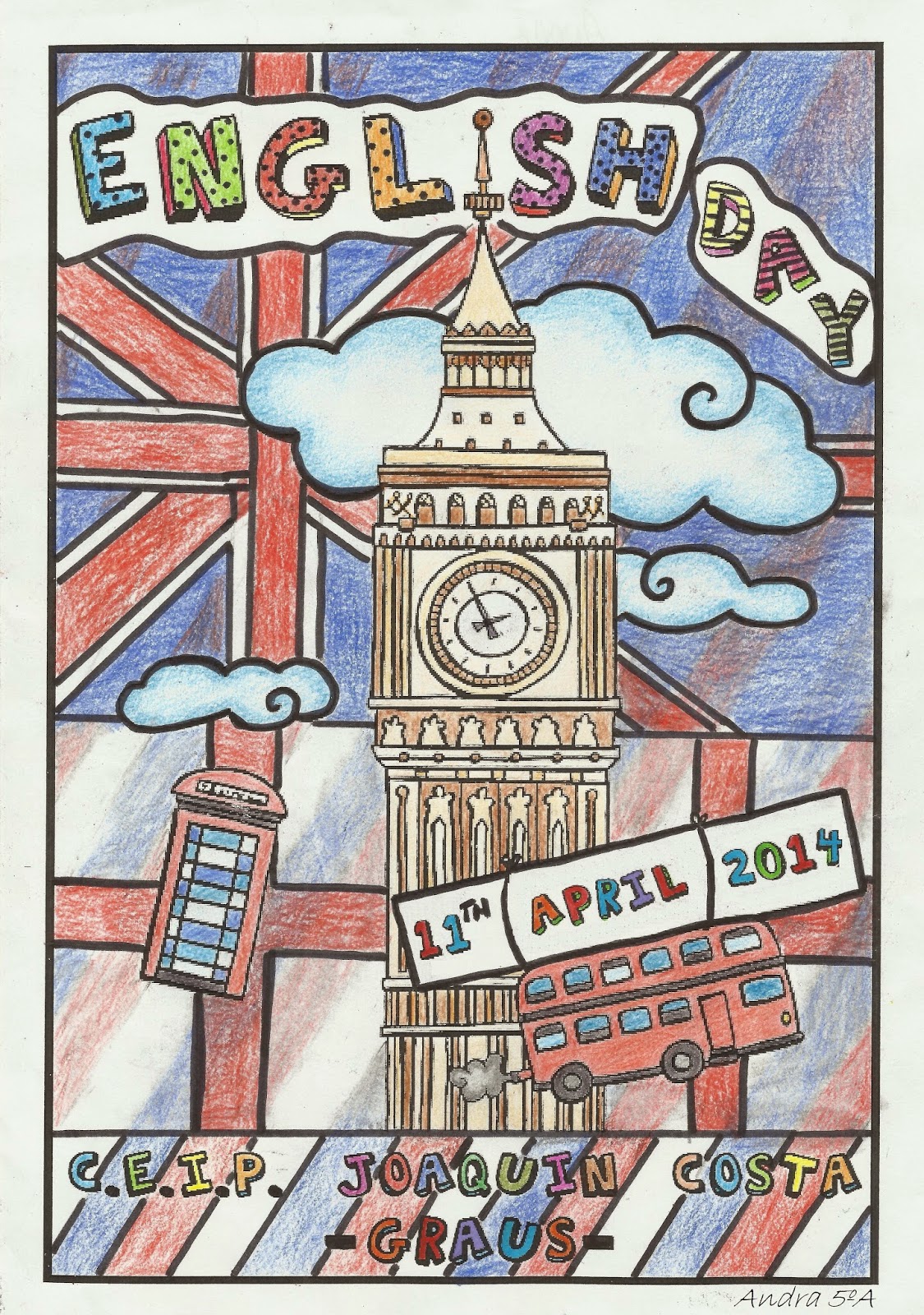 Joaquin Costa Bilingual Blog: English Day Poster winners