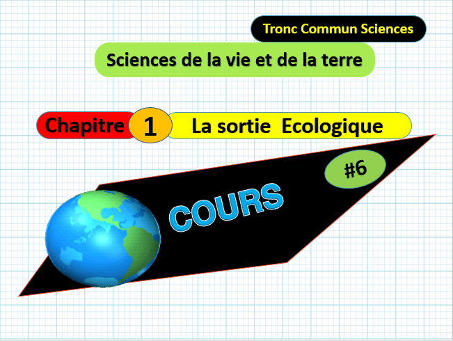 Télécharger | cours | Tronc commun Sciences > sortie écologique SVT #6 - SVT+