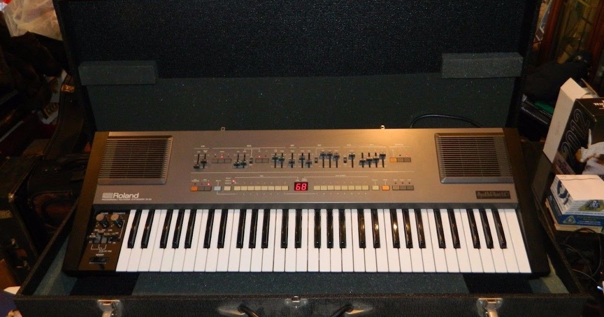 MATRIXSYNTH: Roland Synth Plus 60 HS-60 SN 594285 with Case