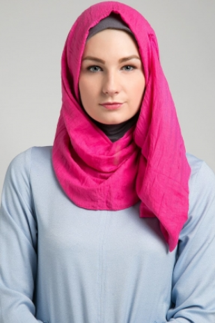 5 Contoh Model Hijab Untuk Wajah Bulat Modern Terbaru 2016