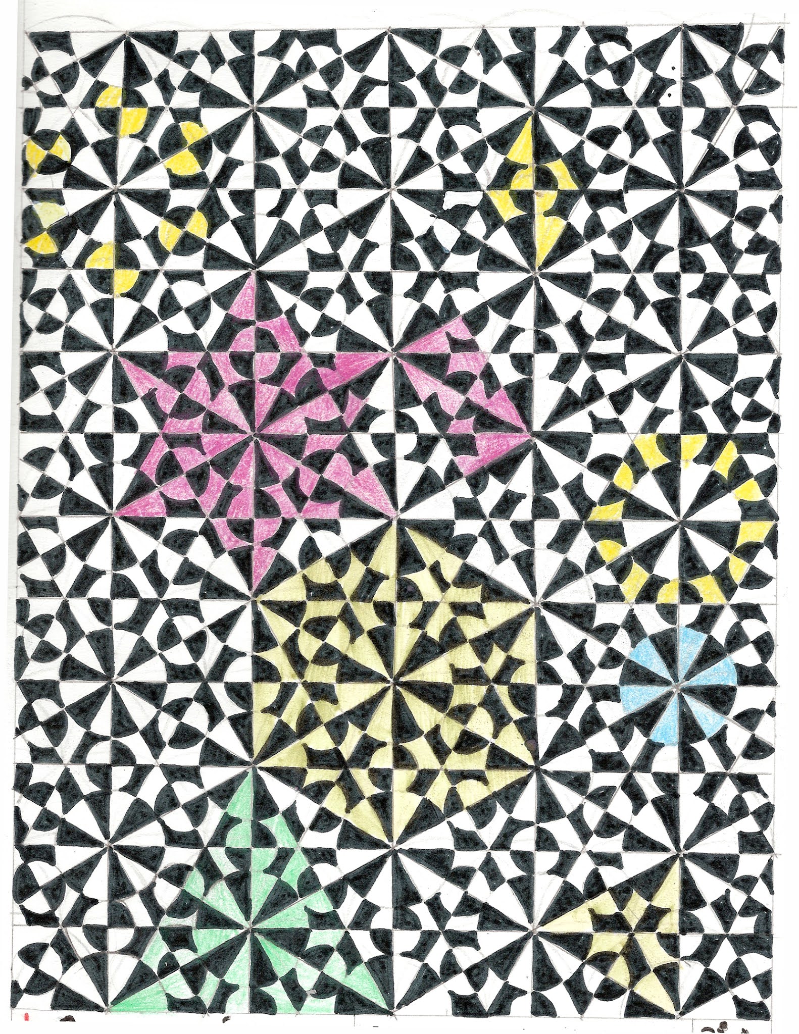 TRIÁNGULO. MÓDULO. RED ISOMÉTRICA 1 | .imagenesola imagen y la ...