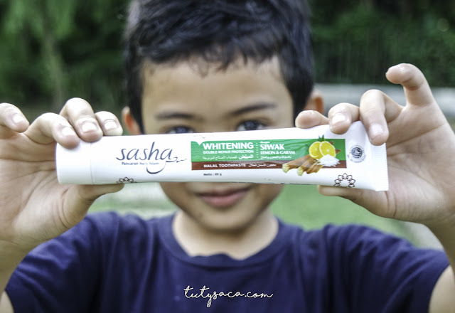 Tuty Saca: Hijrah Bersama Sasha Halal Toothpaste