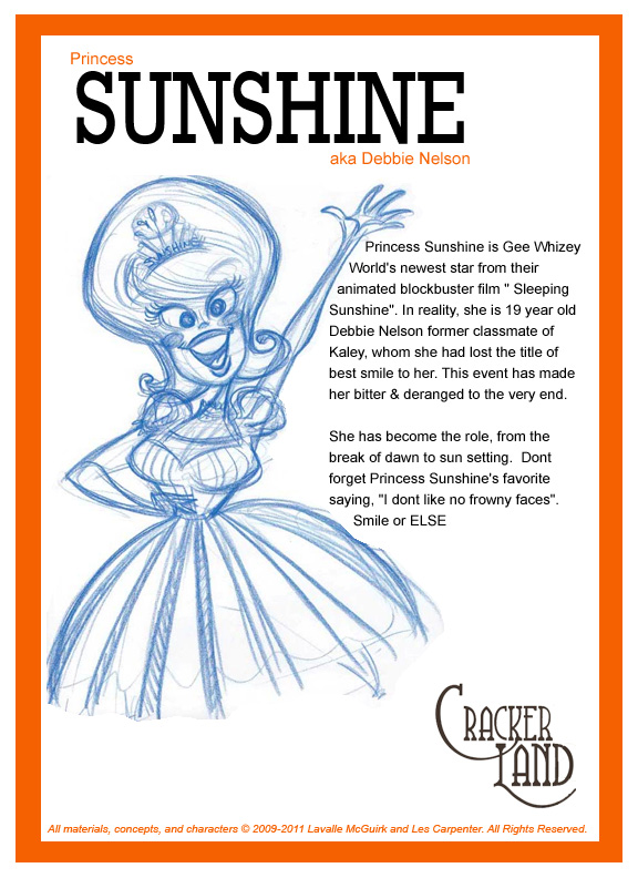 Crackerland - Official Blog: Princess Sunshine bio